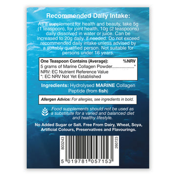 Marine Collagen Powder for Skin Health | HealthAid UK – HealthAid®