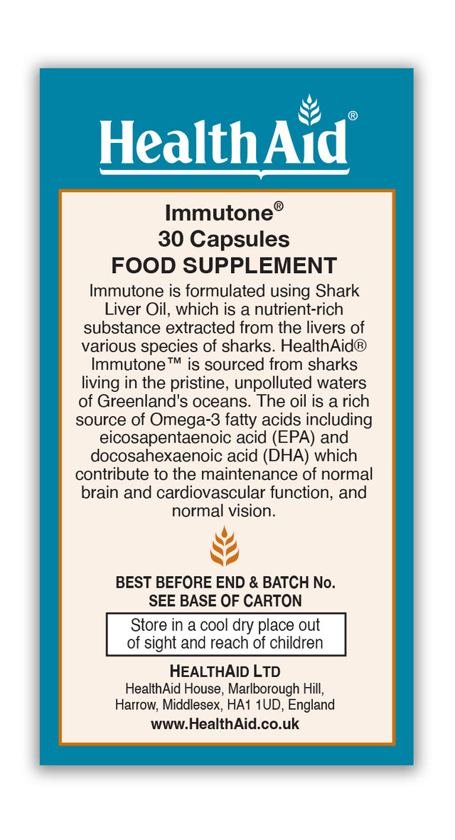 Immutone® 1000mg Capsules – HealthAid®