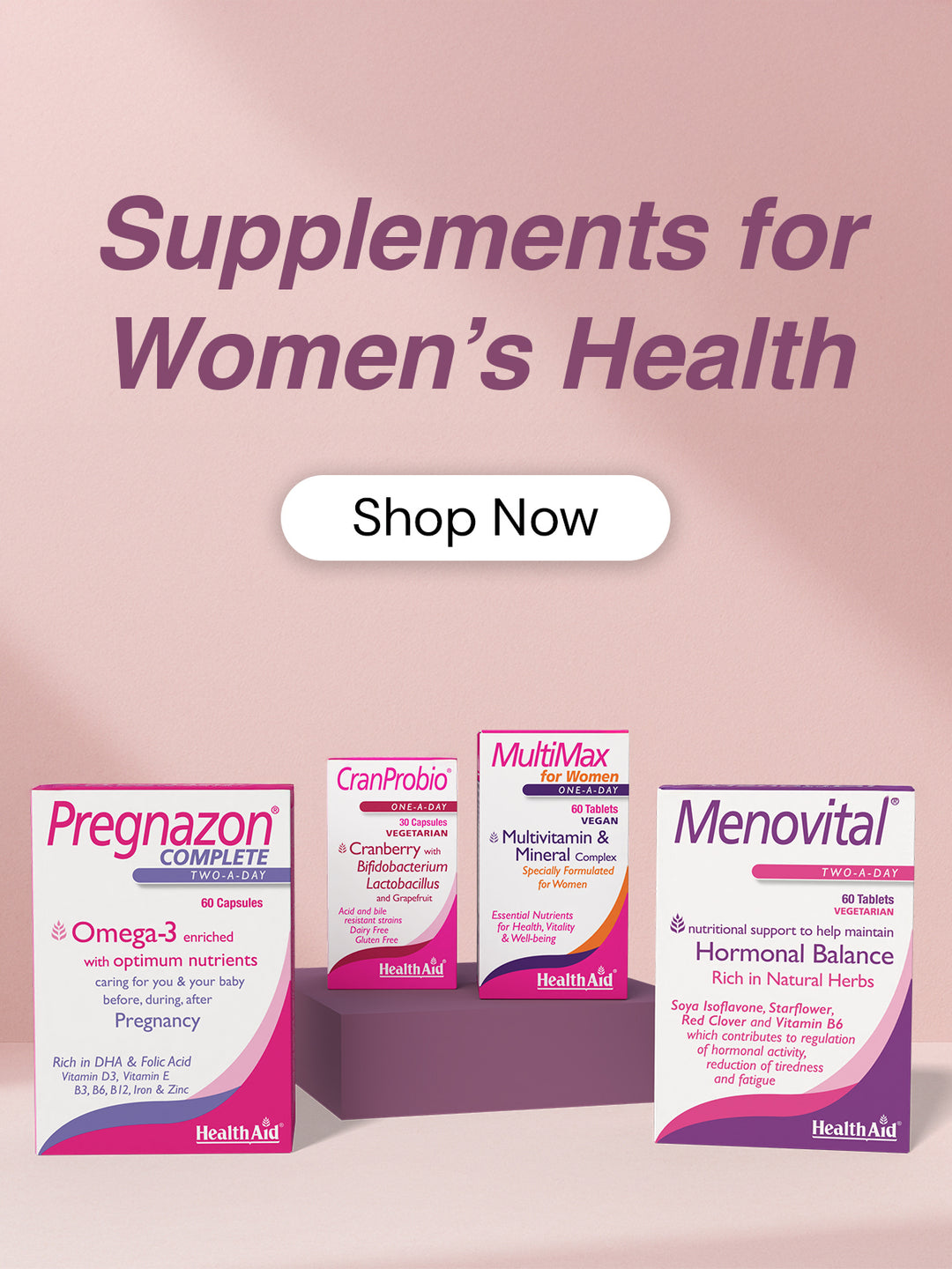 HealthAid® is a premium brand in the supplement market, with a ...