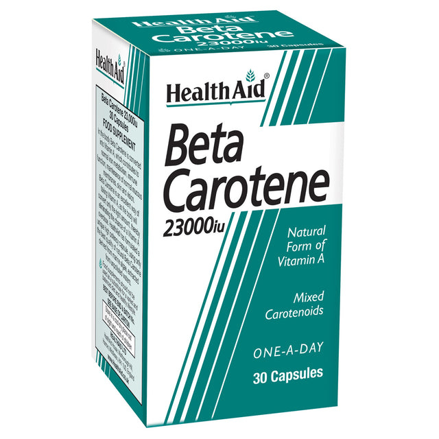 Beta Carotene Capsules – HealthAid®