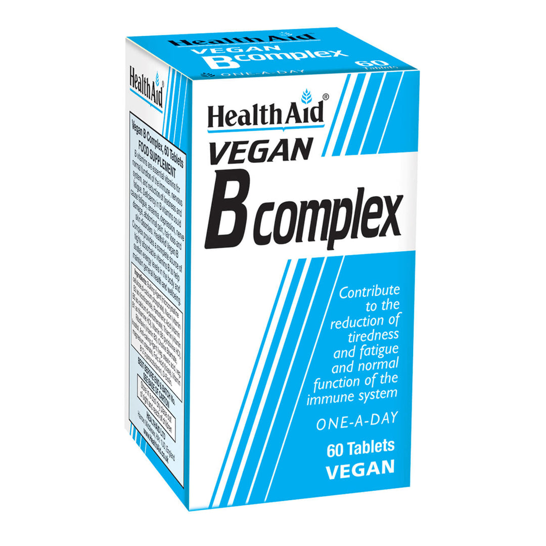 Vegan B Complex Tablets – HealthAid®