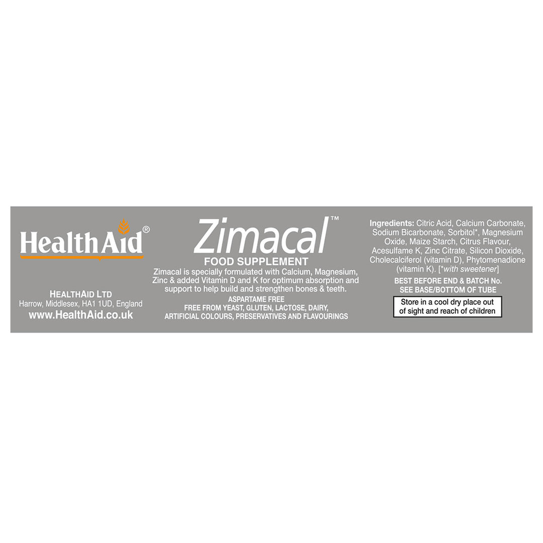 Zimacal Effervescent Tablets – HealthAid®