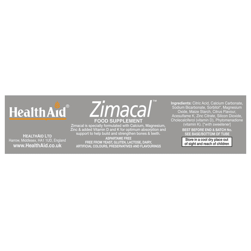 Zimacal Effervescent Tablets – HealthAid®