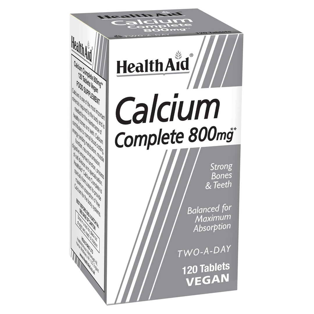 Calcium Complete 800mg Tablets – HealthAid®