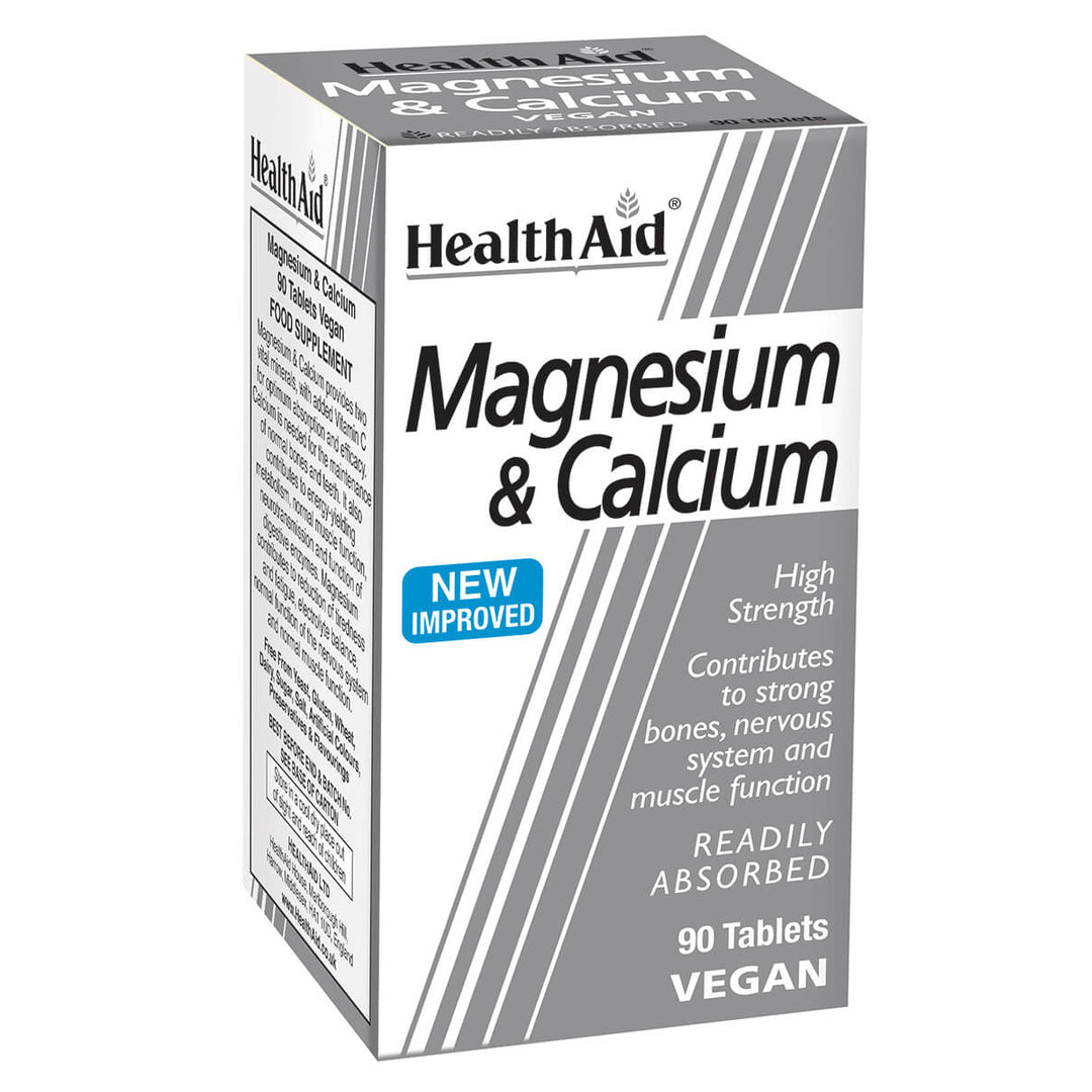 Magnesium & Calcium Tablets – HealthAid®