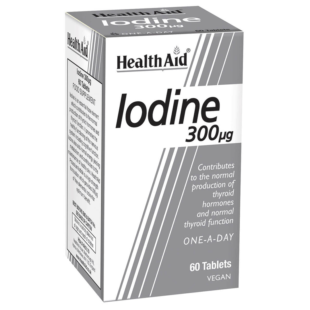 Iodine 300µg Tablets – HealthAid®