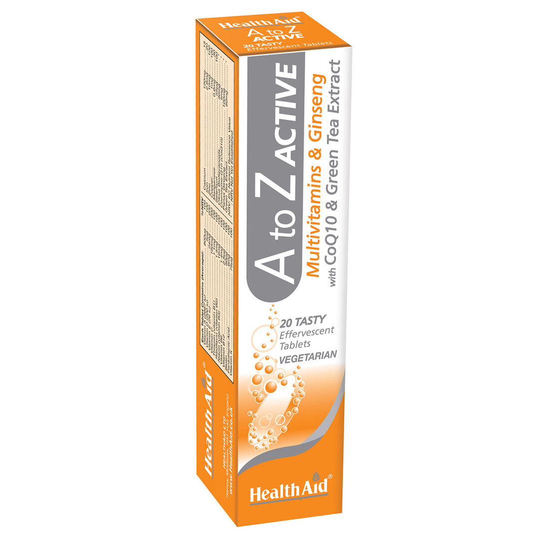 A to Z Active Effervescent Tablets – HealthAid®