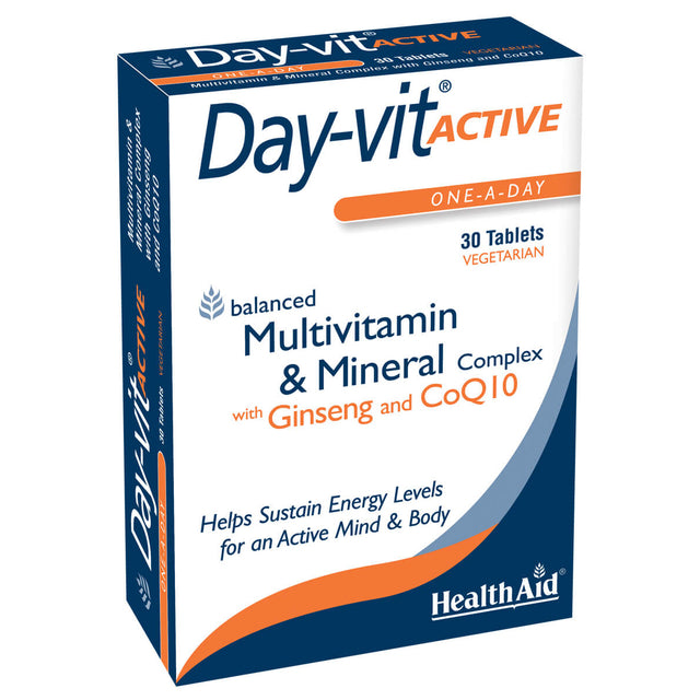 Day-vit® ACTIVE Tablets – HealthAid®