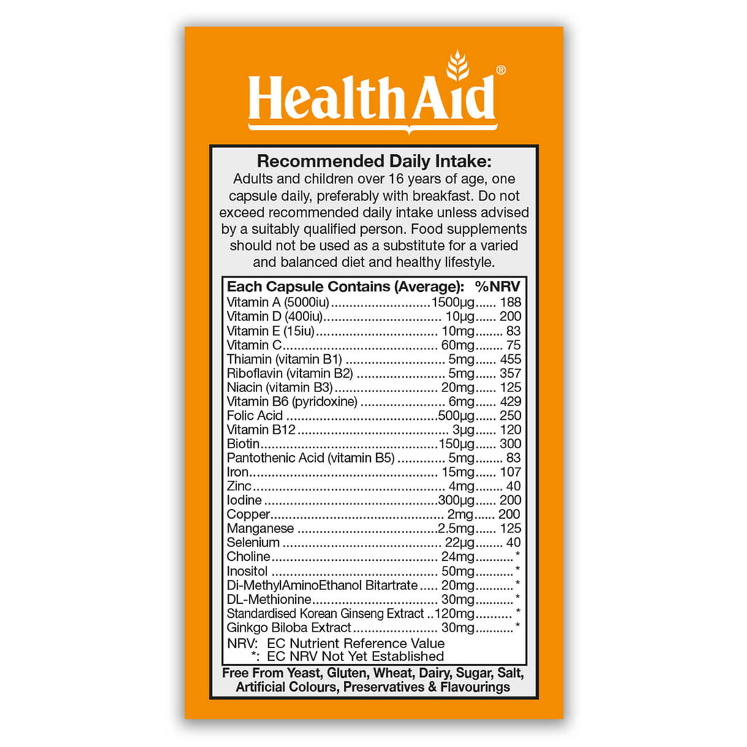 Gericaps Active Capsules – HealthAid®