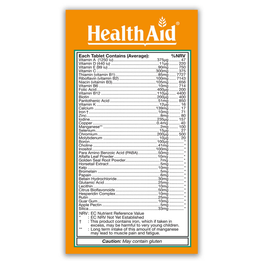 Healthy Mega® - Prolonged Release Tablets – HealthAid®