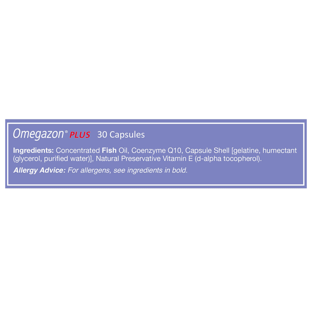Omegazon Plus (CoQ10) Capsules – HealthAid®
