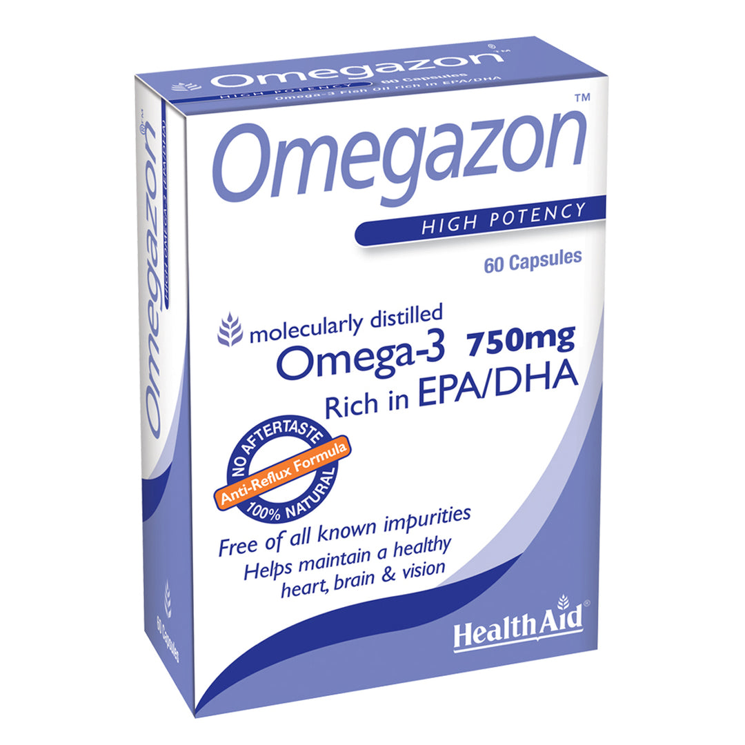 Omegazon (Omega 3 Fish Oil) Capsules – HealthAid®