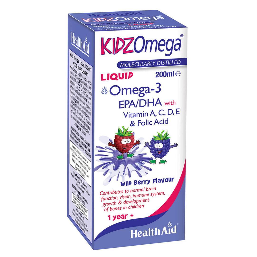KidzOmega Liquid – HealthAid®