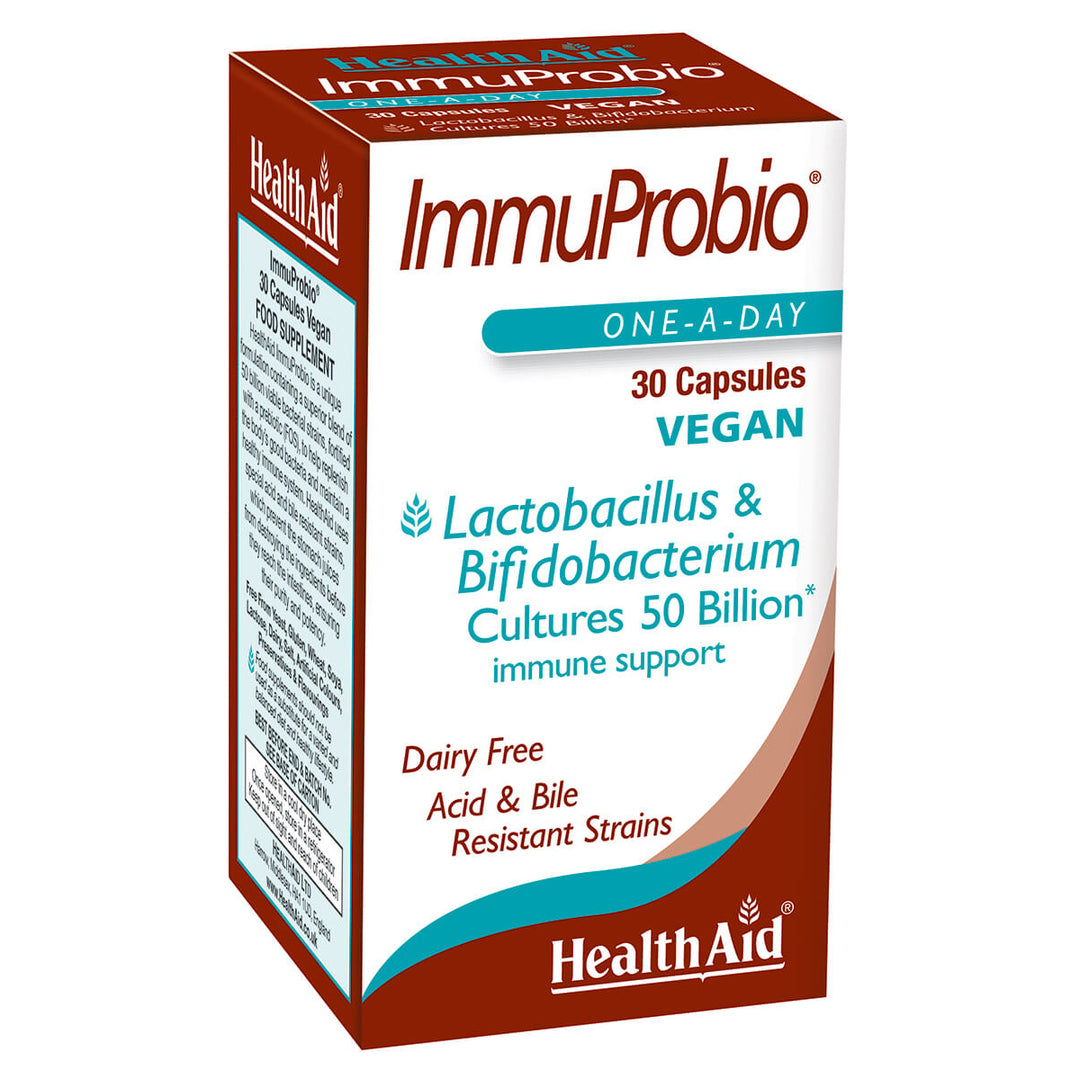 ImmuProbio® Vegan Capsules – HealthAid®