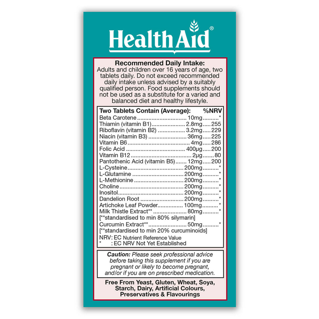 Milk Thistle Complex Tablets – HealthAid®