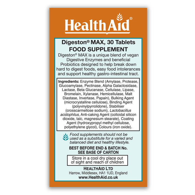 Digeston Max Tablets – HealthAid®