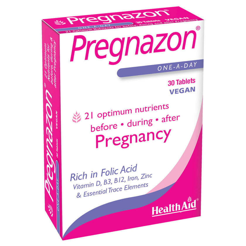 Pregnazon® Tablets – HealthAid®