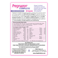 Pregnazon® Complete Capsules – HealthAid®
