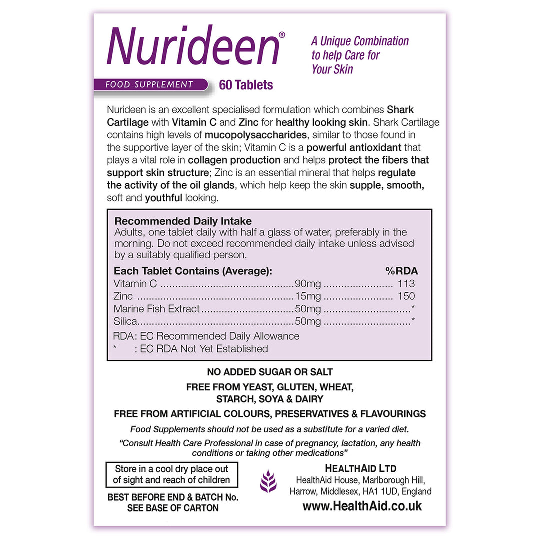Nurideen®Tablets – HealthAid®