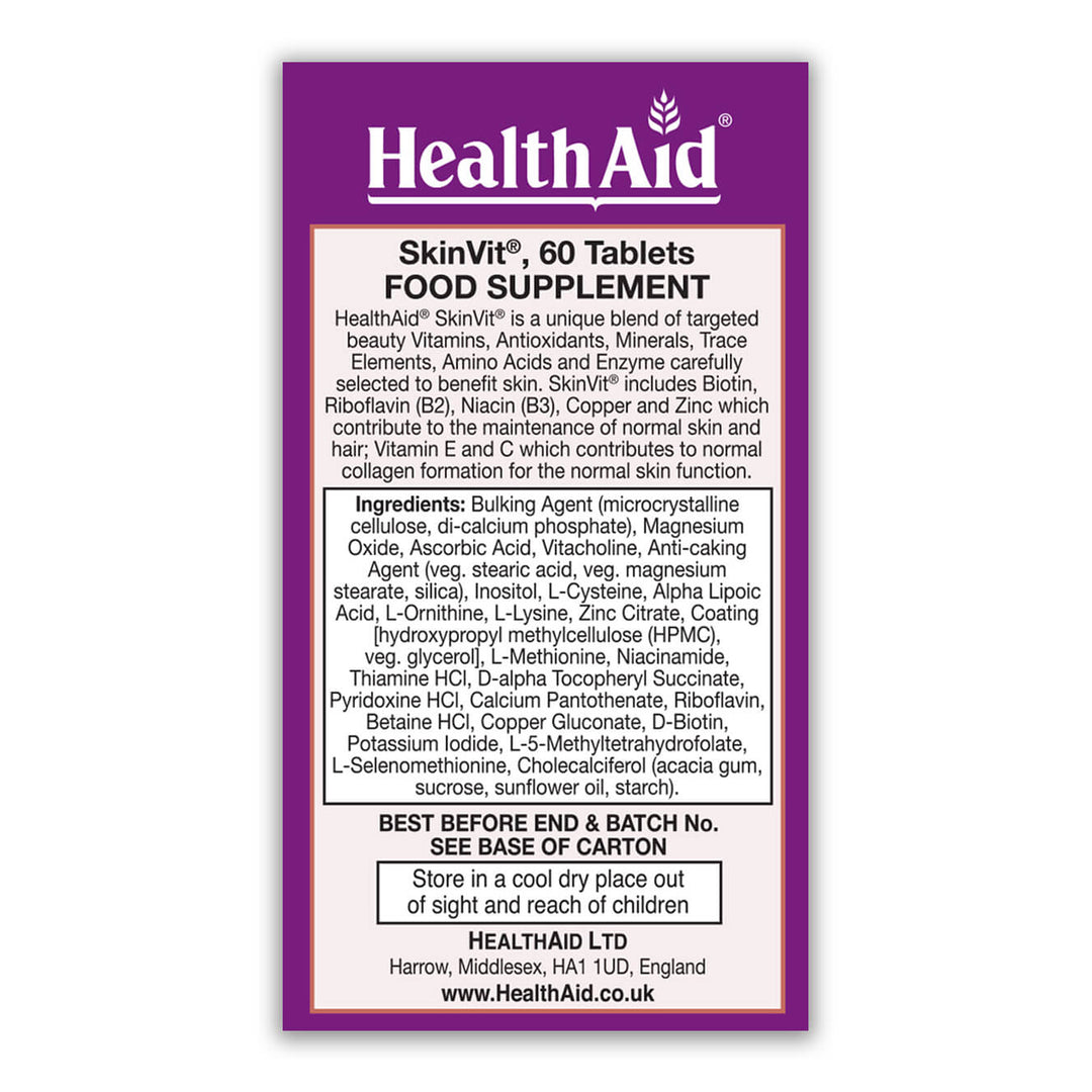 SkinVit® Tablets – HealthAid®