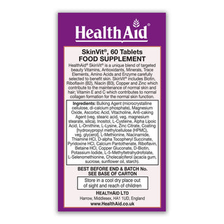 SkinVit® Tablets – HealthAid®