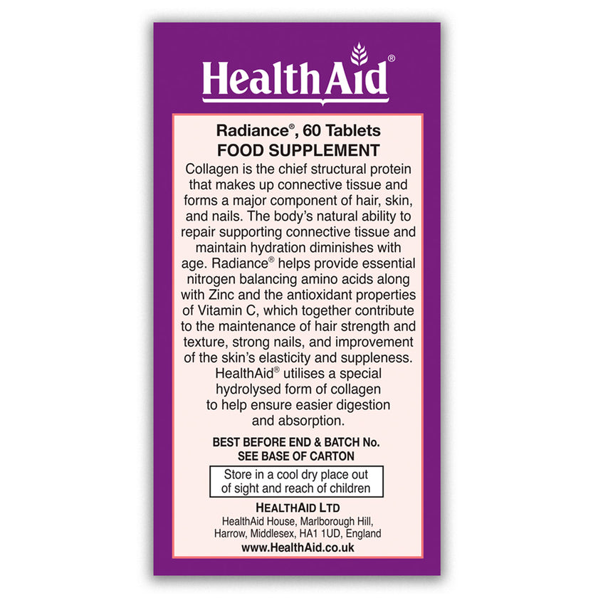 Radiance® Tablets – HealthAid®