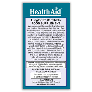 Lungforte™ Tablets – HealthAid®
