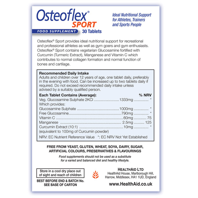 Osteoflex® Sport – HealthAid®