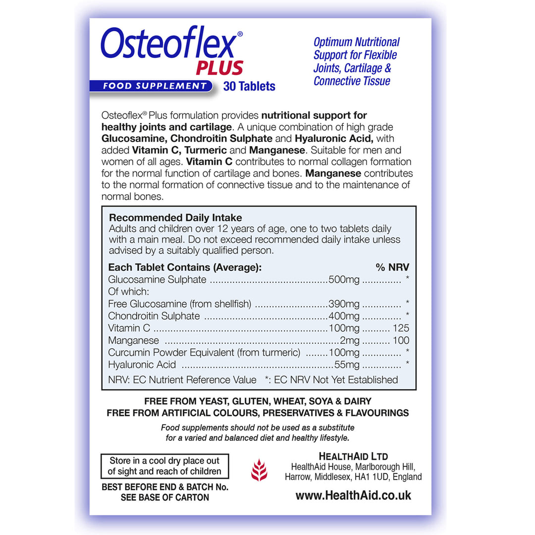 Osteoflex® Plus Tablets – HealthAid®