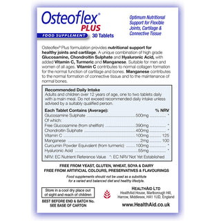 Osteoflex® Plus Tablets – HealthAid®