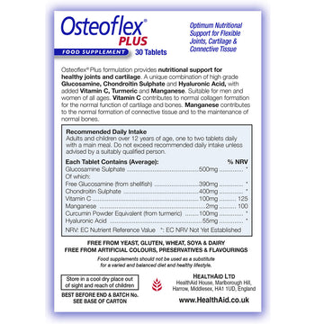 Osteoflex® Plus Tablets – HealthAid®