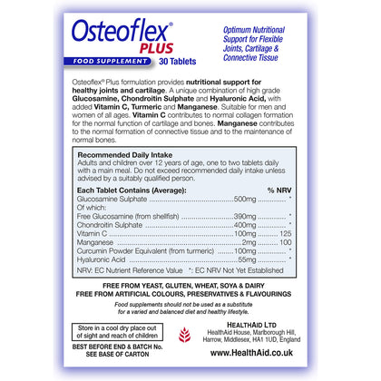 Osteoflex® Plus Tablets – HealthAid®