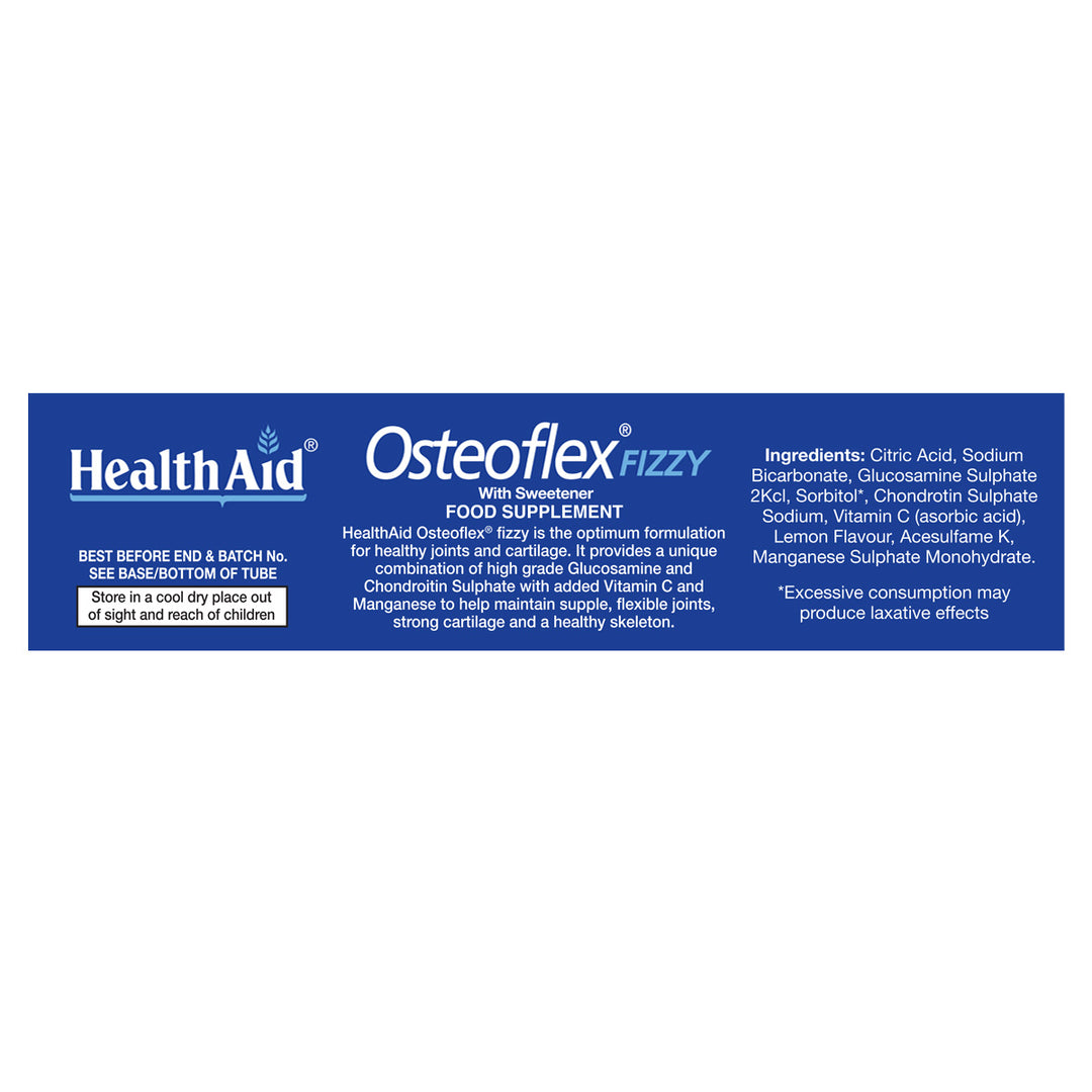 OsteoFlex® Fizz Effervescent Tablets – HealthAid®