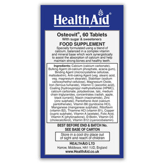 Osteovit® Tablets – HealthAid®