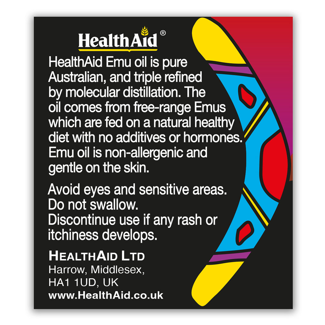 Emu Oil - Muscle & Joint Rub Cream – HealthAid®