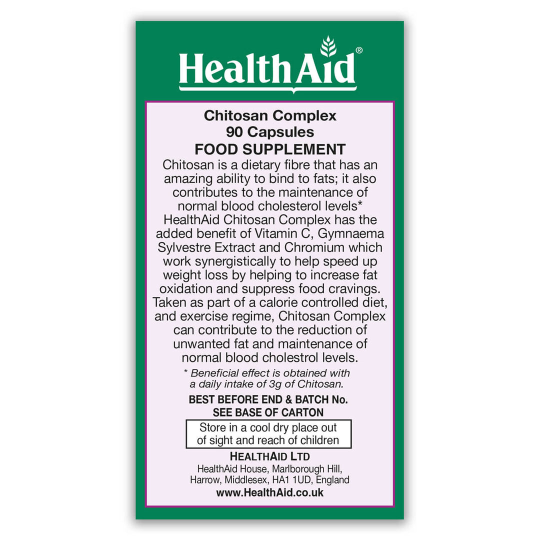 Chitosan Complex Capsules – HealthAid®