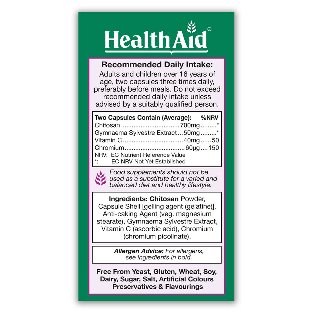 Chitosan Complex Capsules – HealthAid®