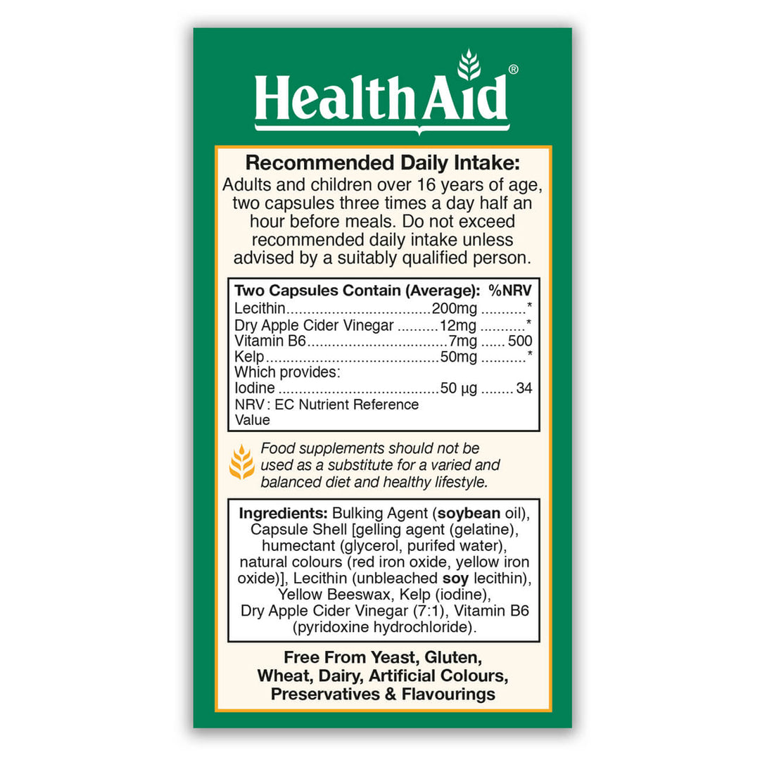 Cider Trim Capsules – HealthAid®