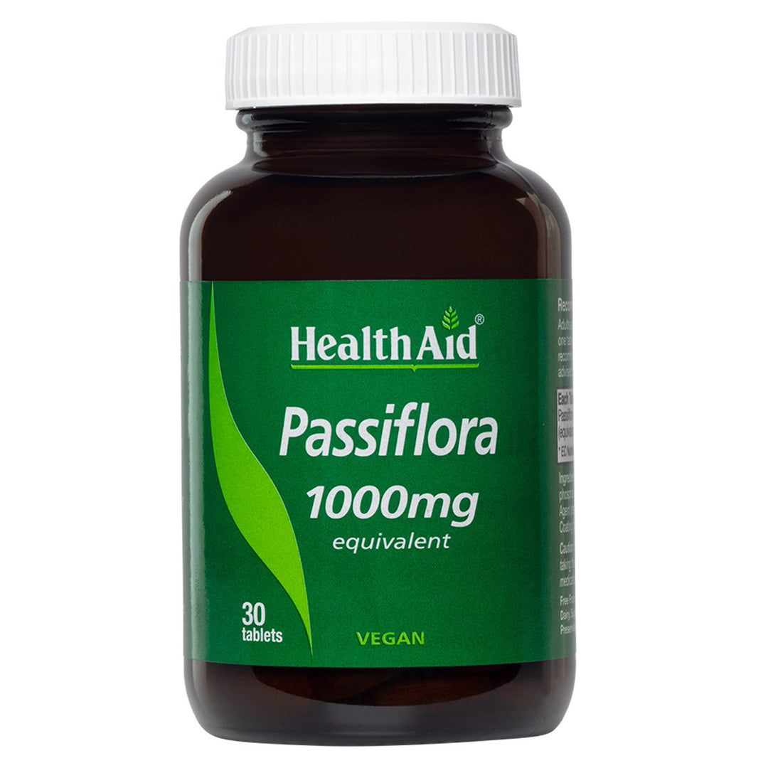 Passiflora 1000mg Tablets – HealthAid®