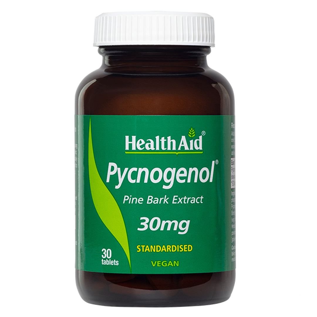 Pycnogenol Extract 30mg Tablets – HealthAid®