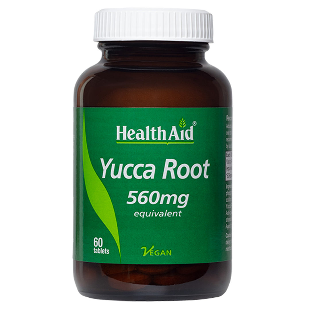 Yucca Root 560mg equivalent Tablets – HealthAid®