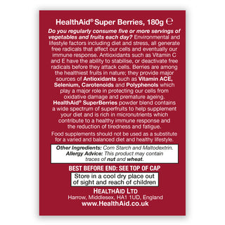 SuperBerries Powder 180g – HealthAid®
