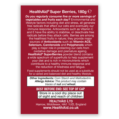 SuperBerries Powder 180g – HealthAid®